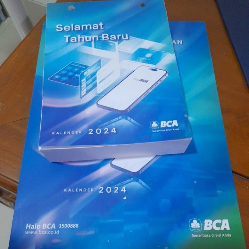 Jual Kalender meja sobek harian 2024 bca bank ganesha | Shopee Indonesia