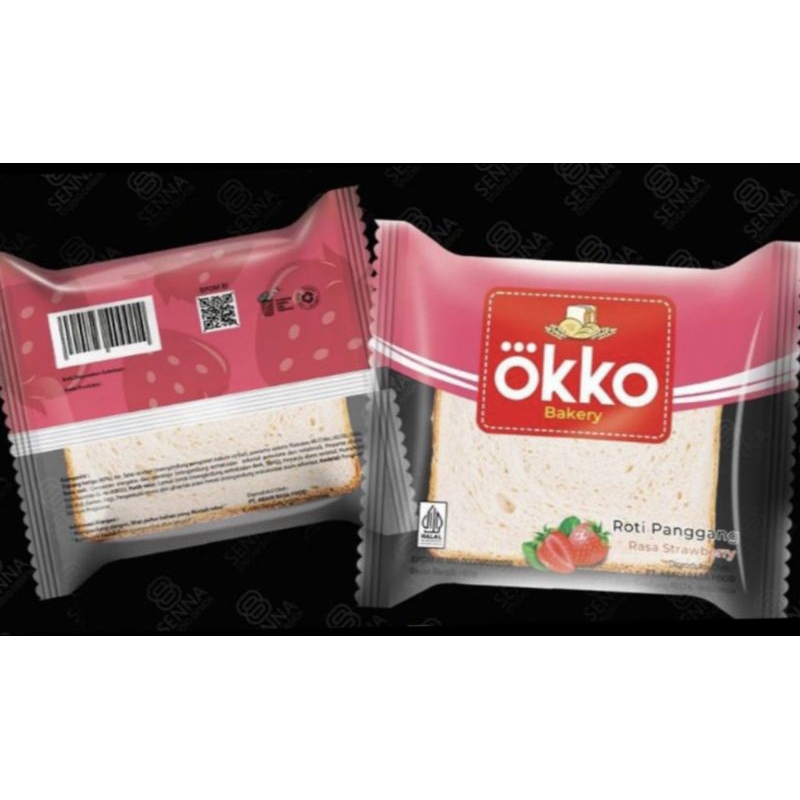 Jual AOKA ROTI PANGGANG / GULUNG 65GR, 1 DUS ISI 40, 60 PCS | Shopee ...