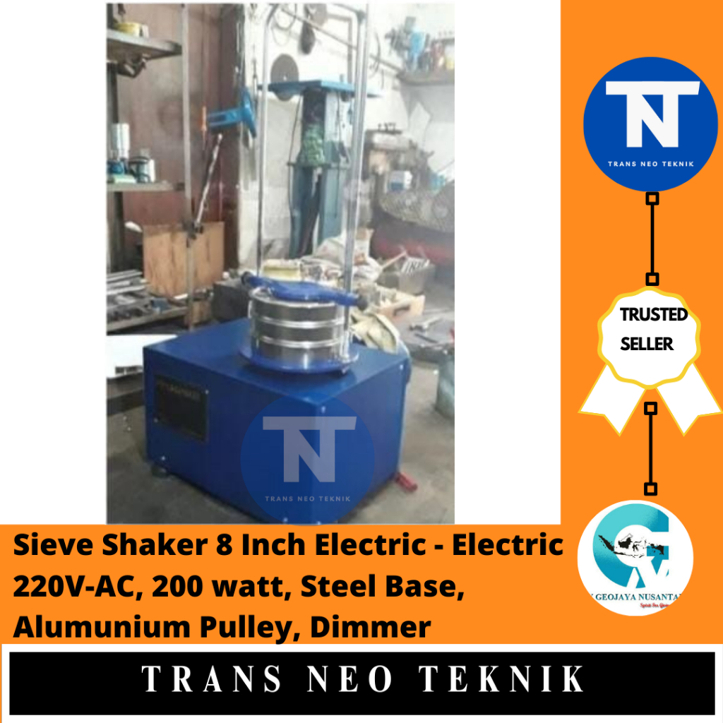 Jual Sieve Shaker 8 Inch Electric - Electric 220V-AC, 200 watt, Steel ...