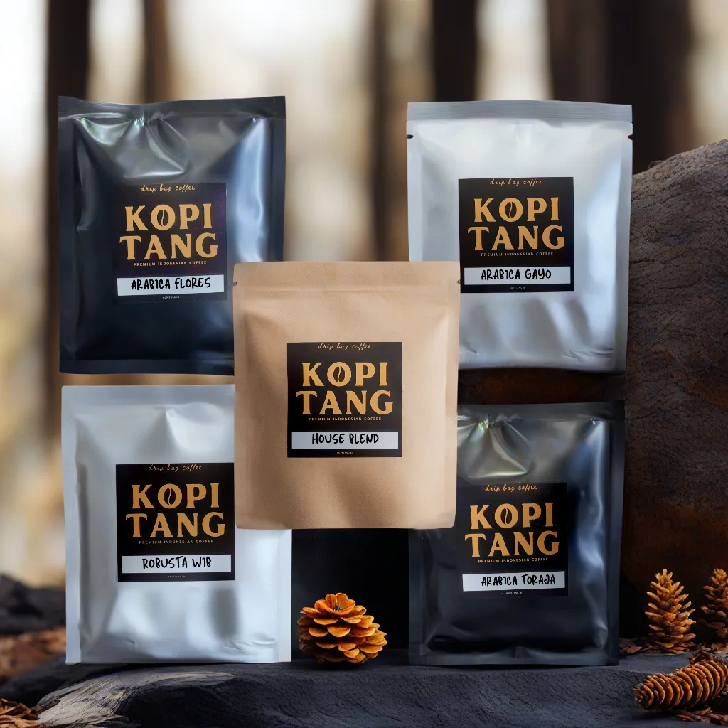 Jual ARABIKA ROBUSTA DRIP BAG COFFEE/KOPI GRADE A/NATURAL/HOT AIR ...