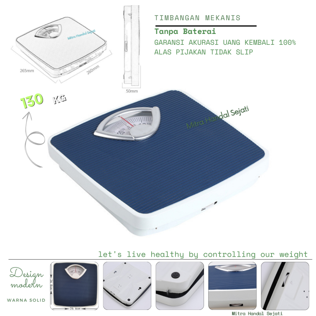 Jual Timbangan Badan Manual Mekanik - Weight Scale Alat Pengukur Berat ...