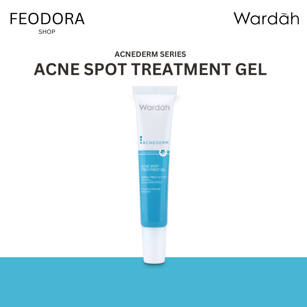 Jual Wardah Acnederm Spot Treatment Gel 15ml | Shopee Indonesia