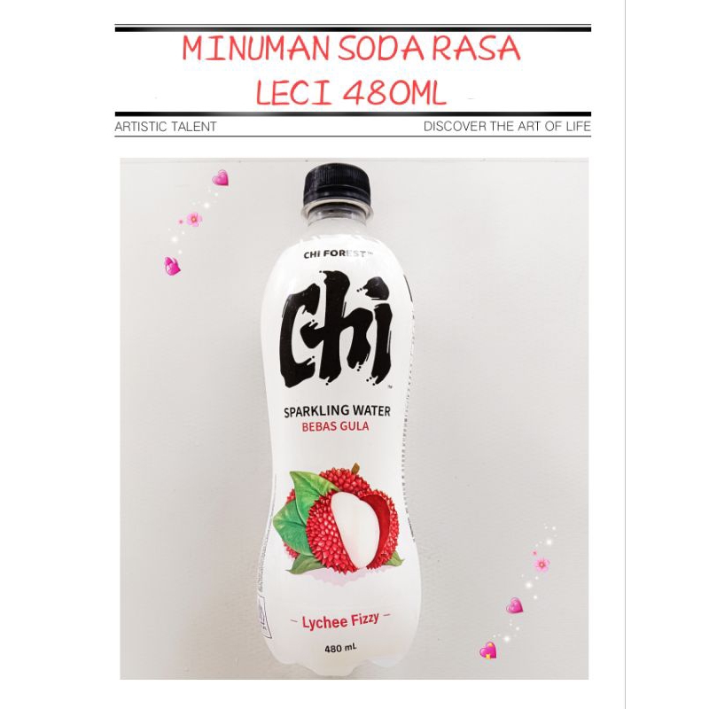 Jual SPARKLING WATER CHI FOREST /MINUMAN SODA 480ML | Shopee Indonesia