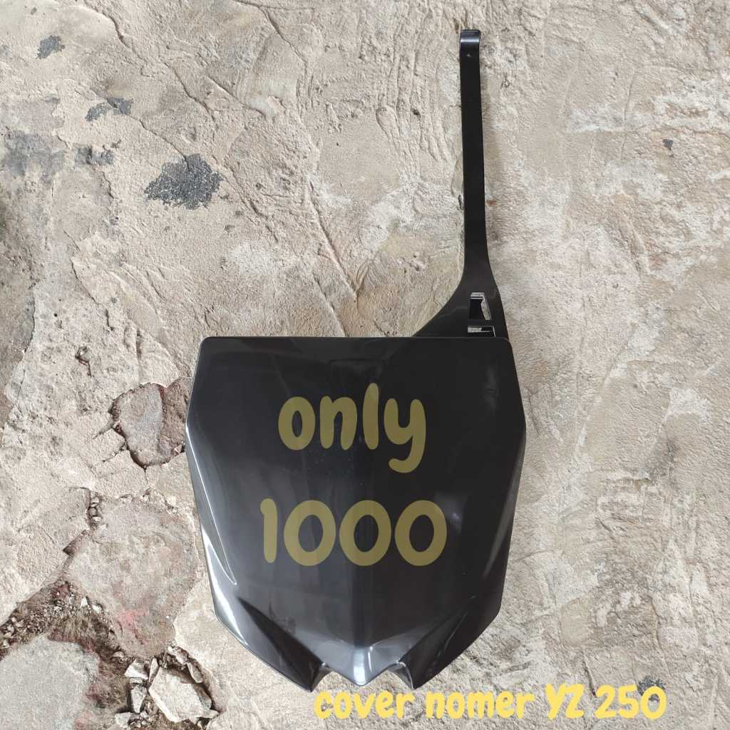 Jual COVER NOMER YZ 250 PAPAN NOMOR NUMBER PLATE YZ250 TRAIL SUPERMOTO ...