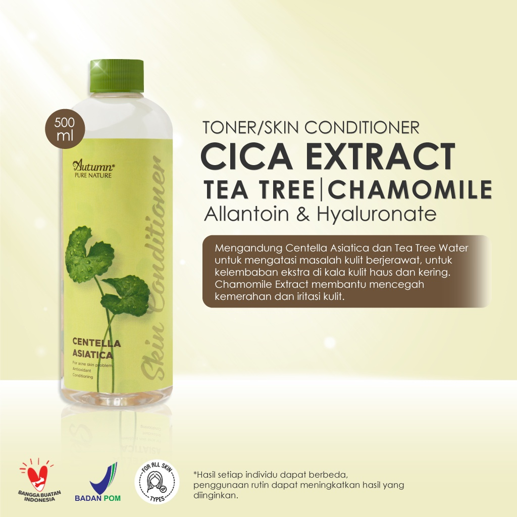 Jual Autumn Toner Skin Conditioner with Centella Asiatica Extract (CICA ...