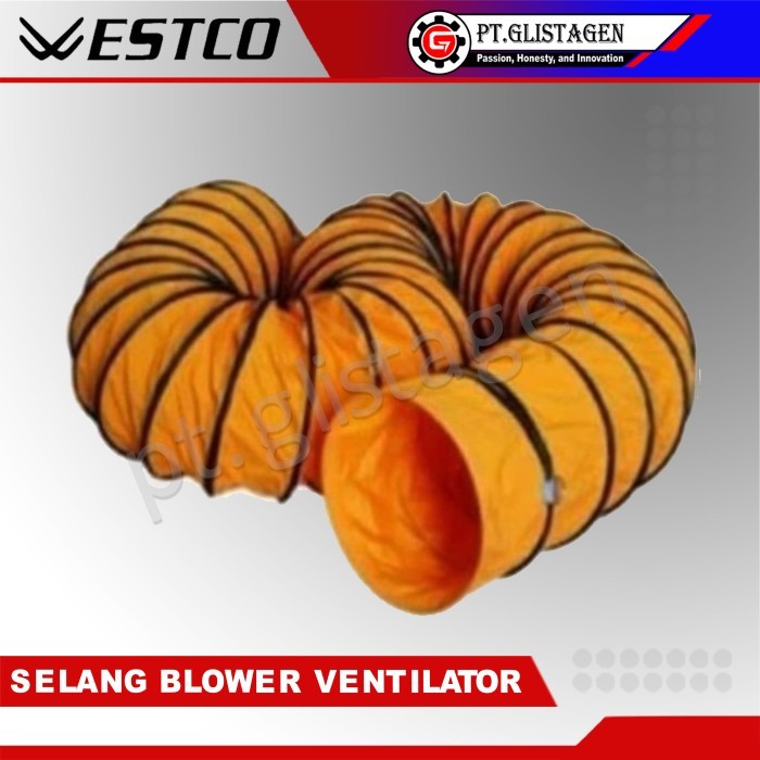 Jual Selang Portable Ventilator 12inch 10meter - Flexible Hose Exhaust ...