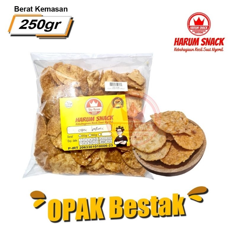 Jual OPAK BESTAK GULA/APOLLO 250 gram [Harum Snack Official] | Shopee ...