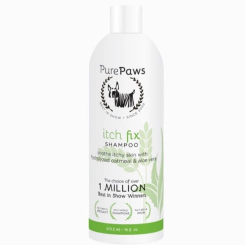 Jual Pure Paws Sulfate free series itch fix shampoo 16 oz - dog shampoo ...