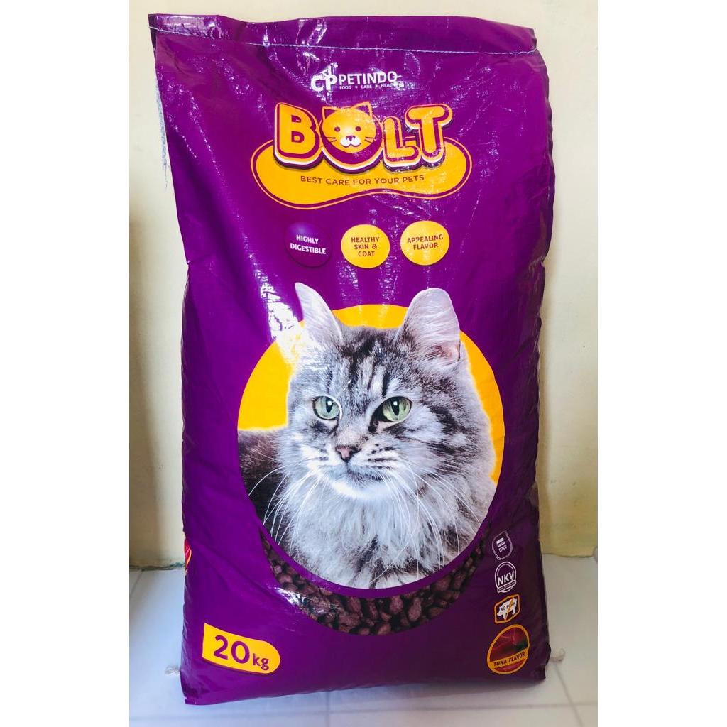 Jual BOLT CAT FOOD TUNA FLAVOR 20 kg | Shopee Indonesia