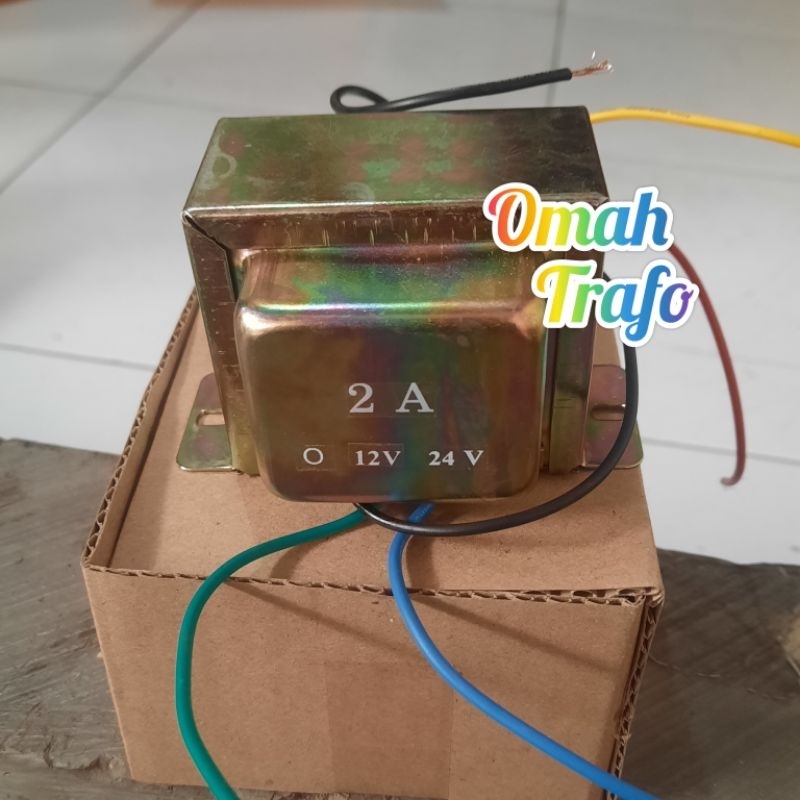 Jual trafo step down 2A input 220/380v output 12/24v model tutup | Shopee Indonesia