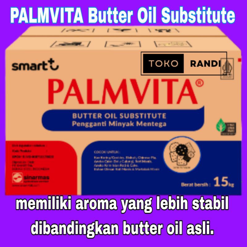 Jual PALMVITA Butter Oil Substitute 1kg | Shopee Indonesia