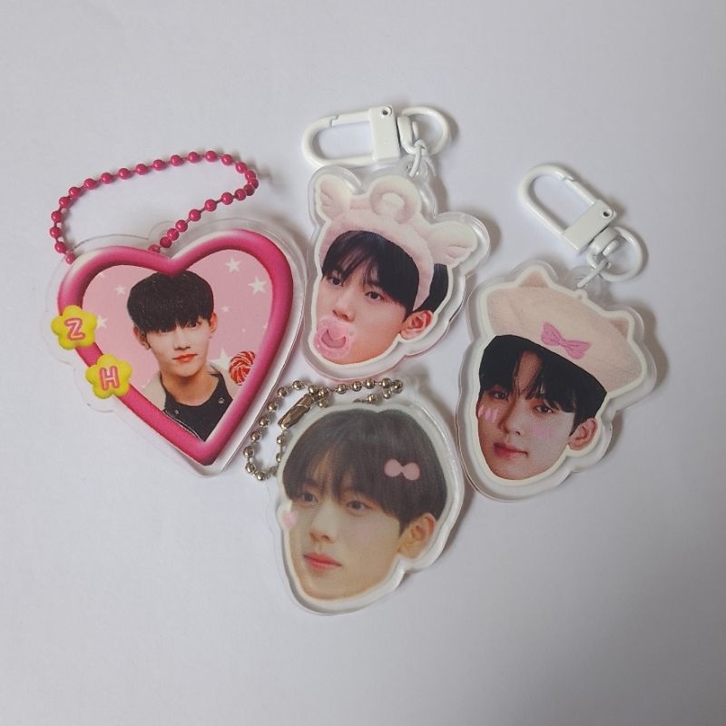 Jual [Read Desc] ALL 10K!! Zerobaseone Zb1 Keychain Fanmade Zhanghao ...