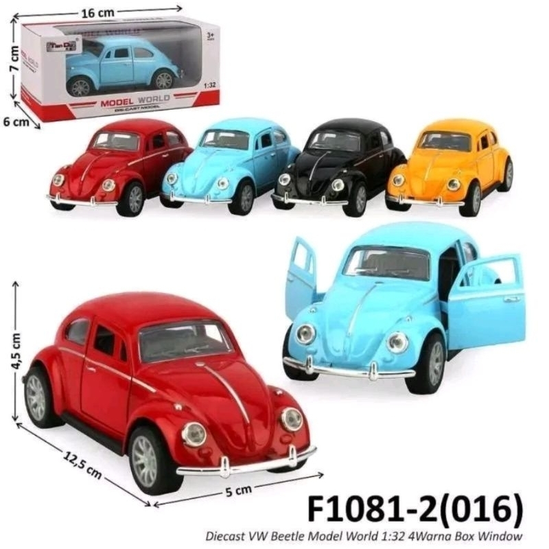 Jual F1081-2 TOYS MOBIL VW KODOK MINIATUR MOBIL BESI MINIATUR | Shopee ...