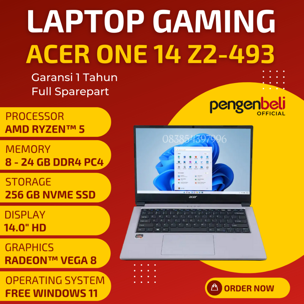 Jual Laptop Handal Untuk Produktivitas Maksimal [AMD RYZEN 5 GEN 3 | RAM 24GB | SSD 256GB | 14 ...