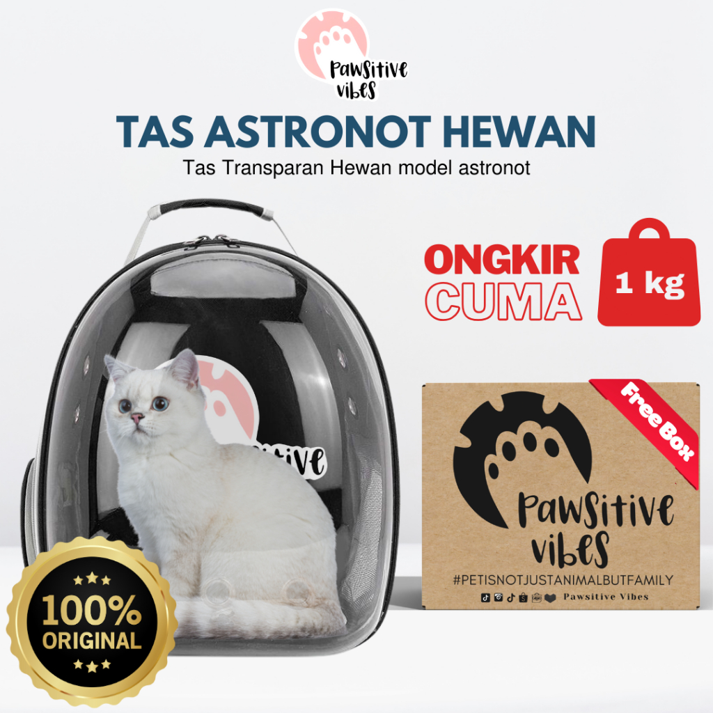 Jual (BERGARANSI) Tas Astronout | Tas Astronot Kucing Anjing | Tas ...