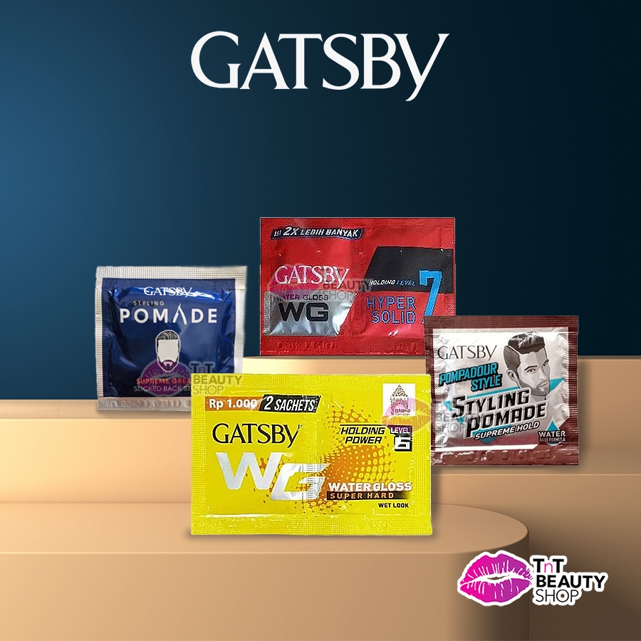 Jual Gatsby Sachet Series | Styling Pomade - Gatsby WG - Gatsby ...