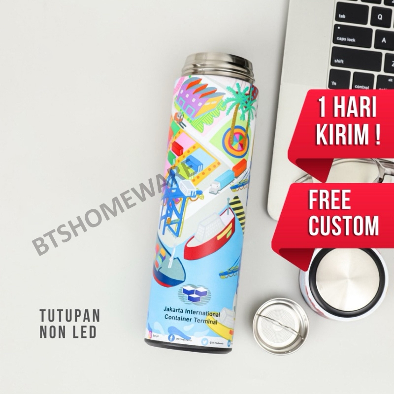 Jual Tumbler Termos Custom Print UV Sakura Botol Stainless Gambar ...