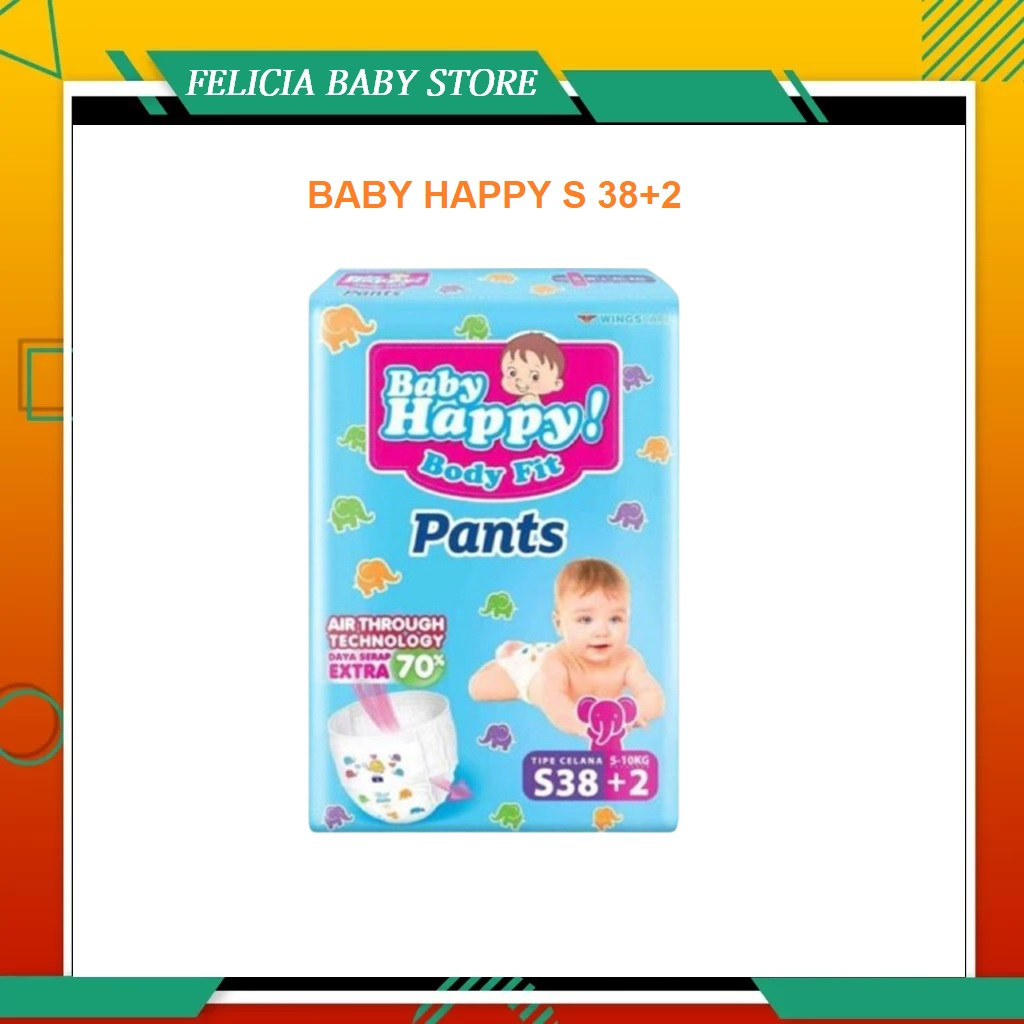 Jual 𝐁𝐀𝐁𝐘 𝐇𝐀𝐏𝐏𝐘 𝐏𝐀𝐍𝐓𝐒 𝐒 (𝟑𝟖+𝟐) 𝐏𝐎𝐏𝐎𝐊 𝐌𝐎𝐃𝐄𝐋 𝐂𝐄𝐋𝐀𝐍𝐀 | Shopee Indonesia