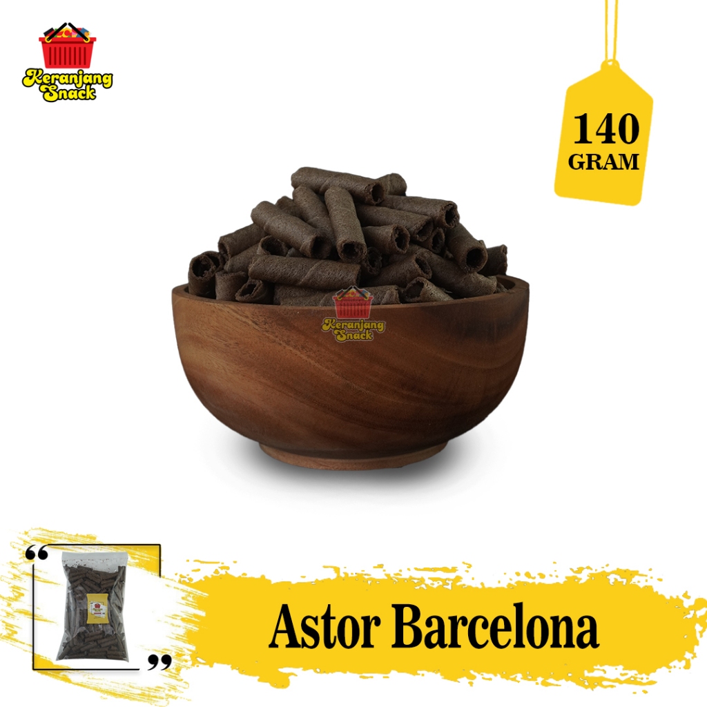 Jual Astor Barcelona Coklat 140g | Shopee Indonesia