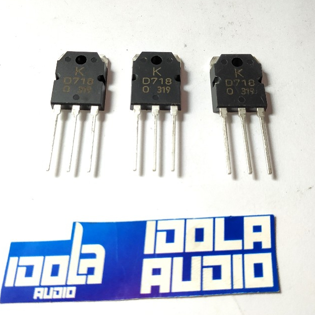 Jual Transistor D 718 ORI | Transistor (TR) D718 Ori / Asli | Shopee ...