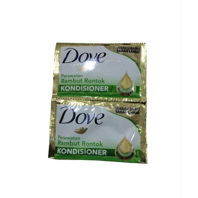 Jual Dove conditioner renceng sachet (12pcs x 9ml) | Shopee Indonesia