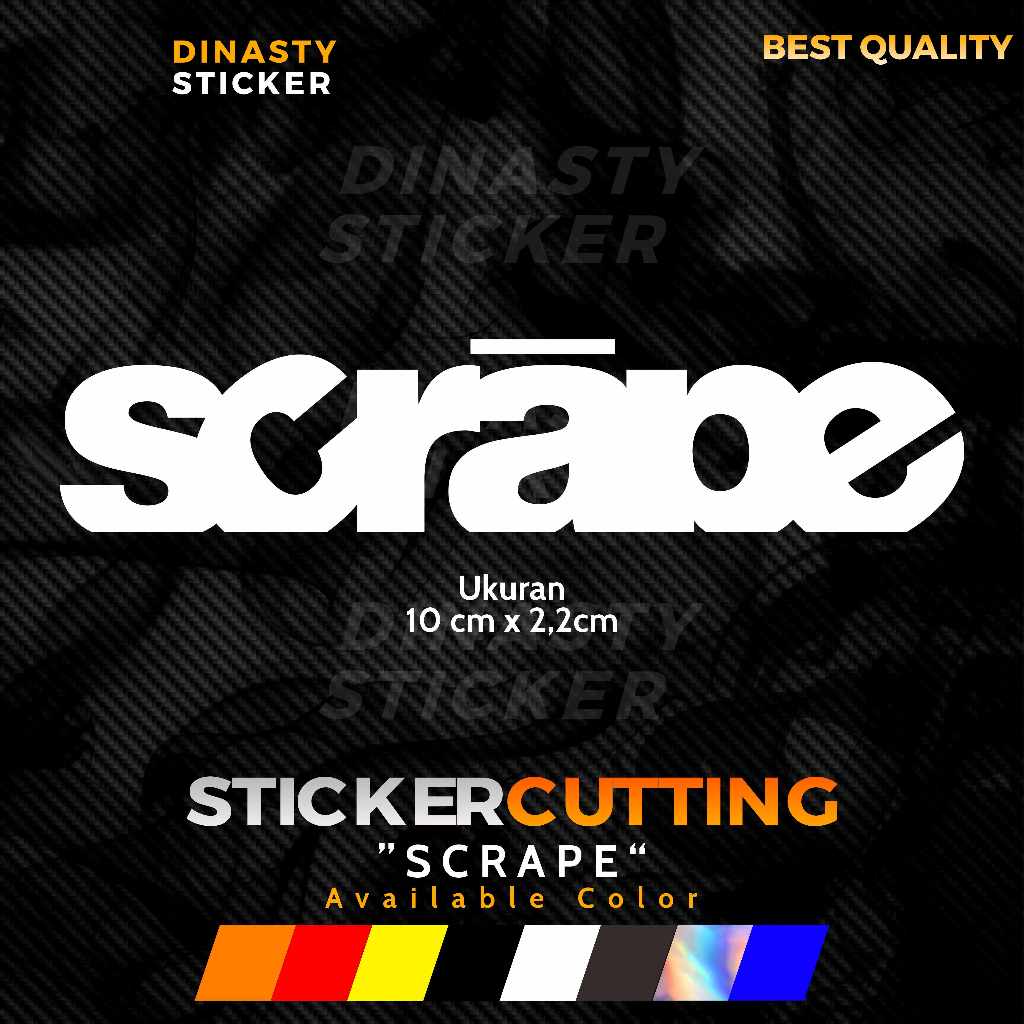 Jual STICKER STIKER CUTTING VIRAL SCRAPE JDM CAR MOBIL CEPER | Shopee ...