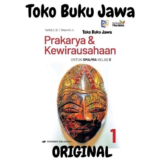 Jual Buku SMA Prakarya dan Kewirausahaan Kelas X 10 Erlangga Kurikulum ...