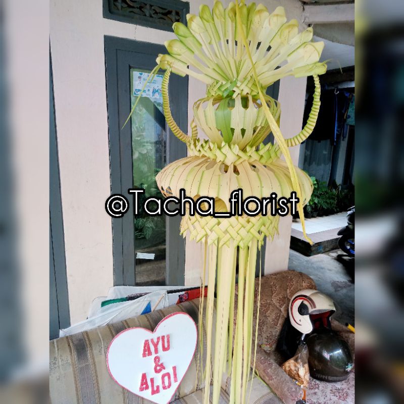 Jual Janur kuning asli fresh pernikahan+nama janur CIMAHI BDG ...