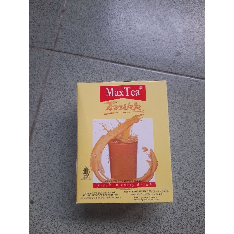 Jual teh tarik instant maxtea sachet | Shopee Indonesia