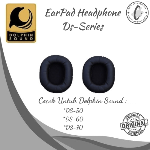 Jual Dolphin Sound Earpad Headphone DS-Series for DS50/60/70 | Shopee ...