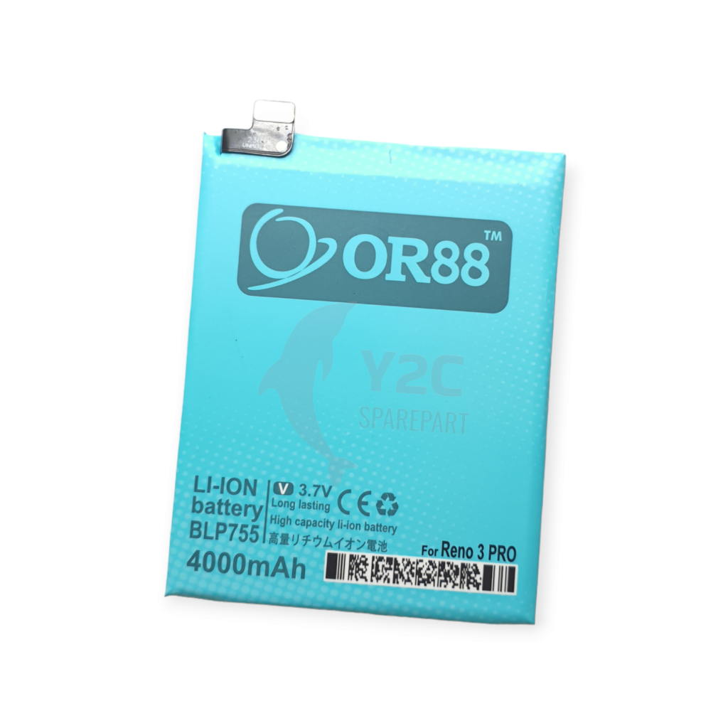 Jual BATERAI OPPO RENO 3 PRO / BLP755 DOUBLE POWER ORIENS 88 / BATRE ...