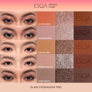 Jual ESQA Glaze Eyeshadow Trio | Shopee Indonesia