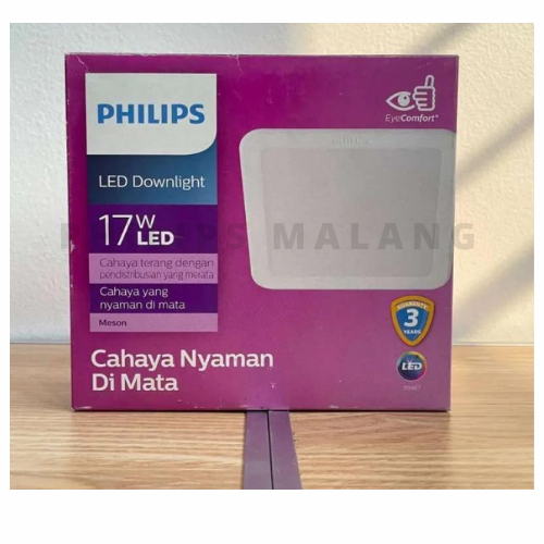Jual Philips Meson Kotak Led Downlight 17W inbow Murah | Shopee Indonesia