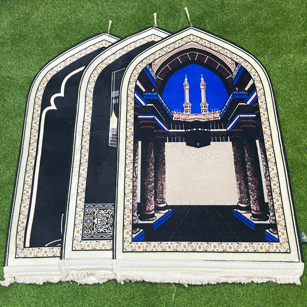 Jual SAJADAH OBRAL QUBAH MOTIF UKURAN DEWASA 70X110 CM | Shopee Indonesia