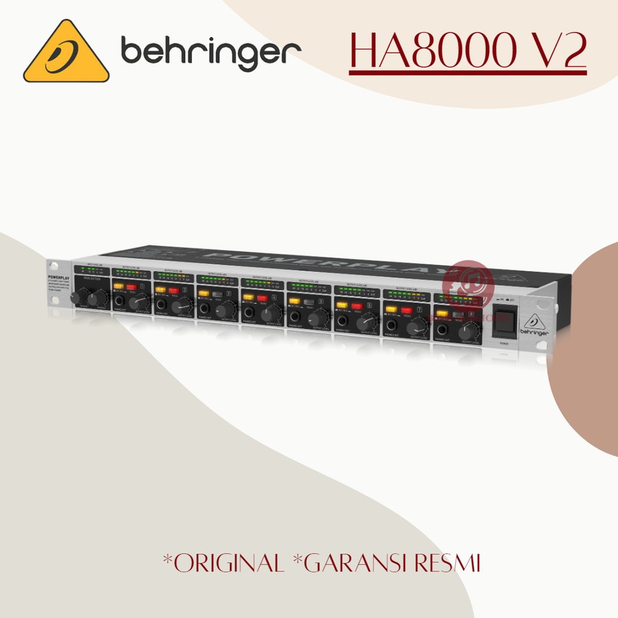 Jual Behringer Powerplay HA8000 V2 Ampli Headphone | Shopee Indonesia