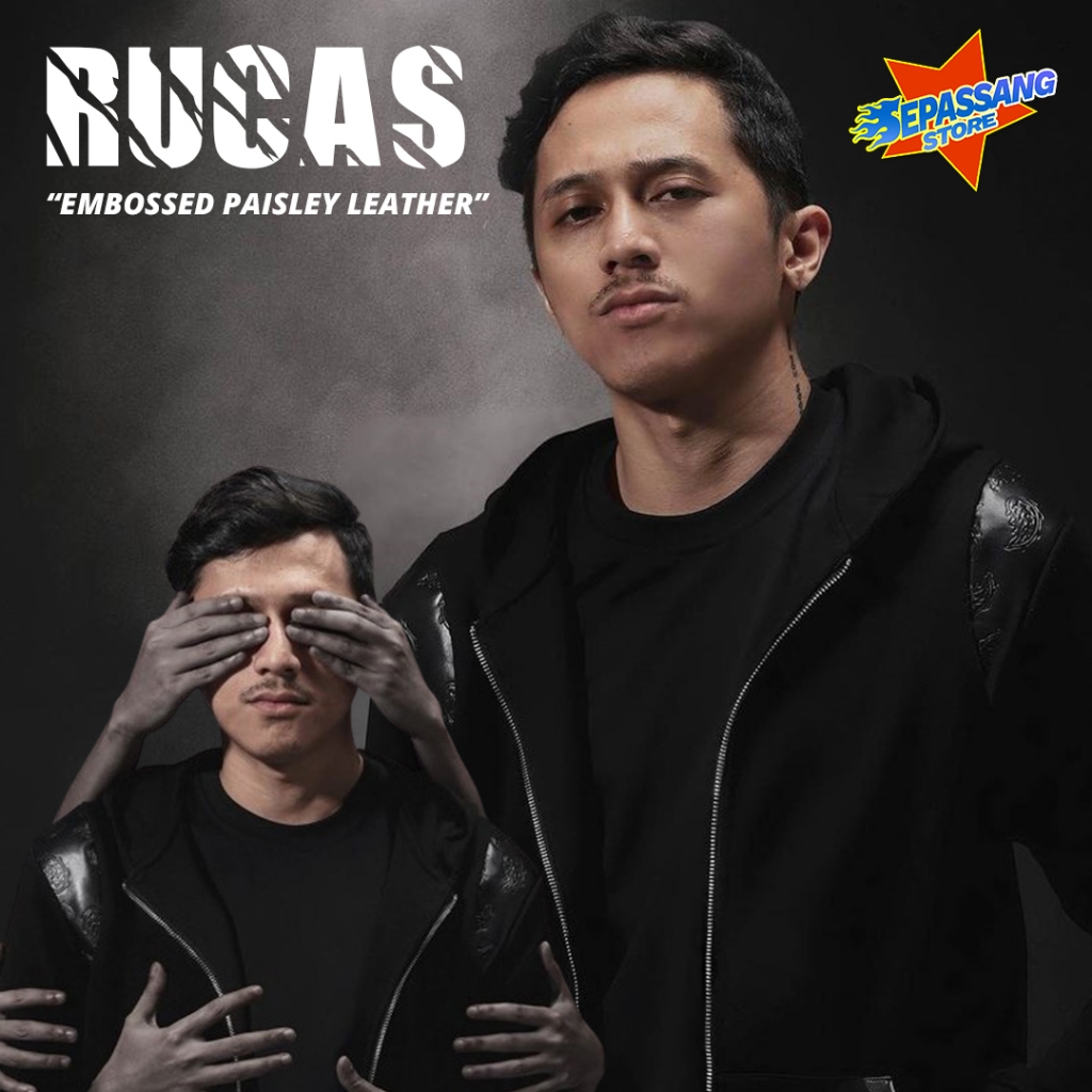 Jual RUCAS x Bimopd “Embossed Paisley Leather” Zip Hoodie | Shopee ...