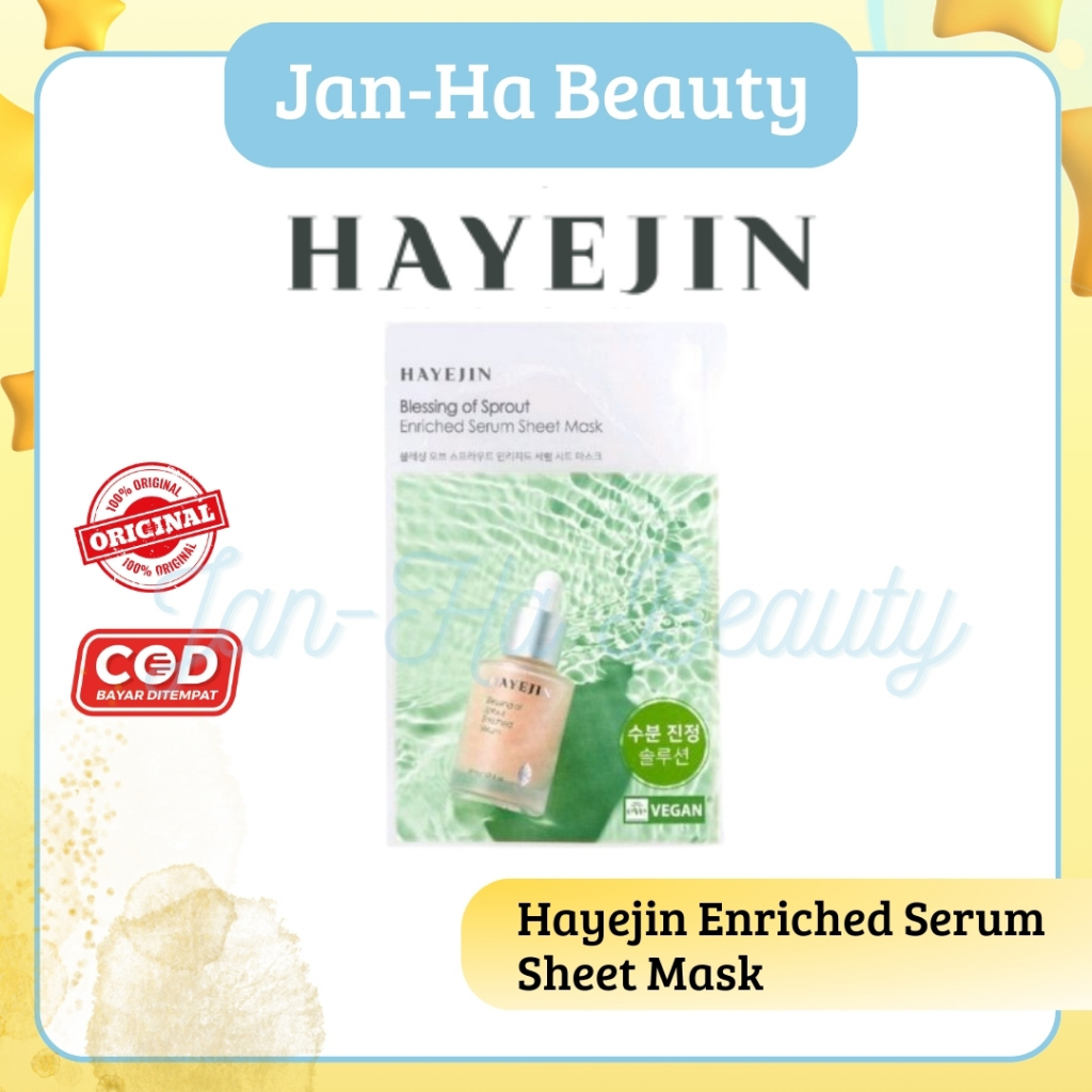 Jual [08.2025] HAYEJIN Blessing Of Sprout Enriched Serum Sheet Mask ...