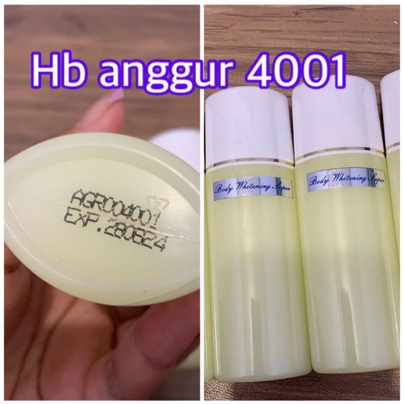 Jual HB ANGGUR SUPER/HB SUPER NIGHT / WHITENING PEMUTH | Shopee Indonesia