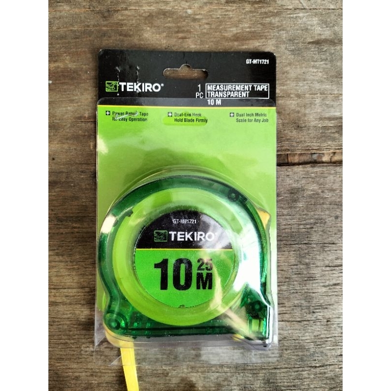 Jual meteran 10 meter tekiro,meteran tekiro 10 meter | Shopee Indonesia