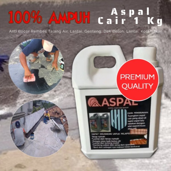 Jual Aspal Cair Penambal Dinding Dak Anti Bocor Rembes Waterproof ...