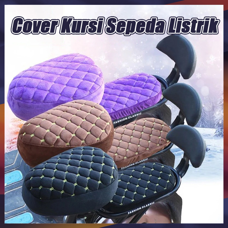Jual E-Bike Seat Cover/Cover Sarung Jok Sepeda Listrik Universal/Anti ...