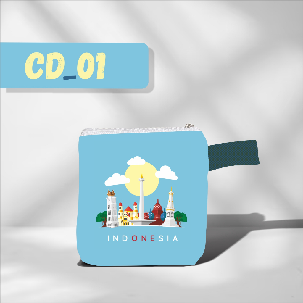 Jual DOMPET POUCH KHAS INDONESIA/ Oleh-oleh Khas INDONESIA / 2 Sisi ...