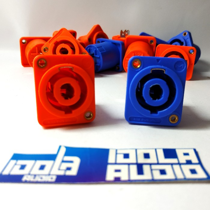 Jual Socket Speacon BMA Orange Variasi Biru | Shopee Indonesia