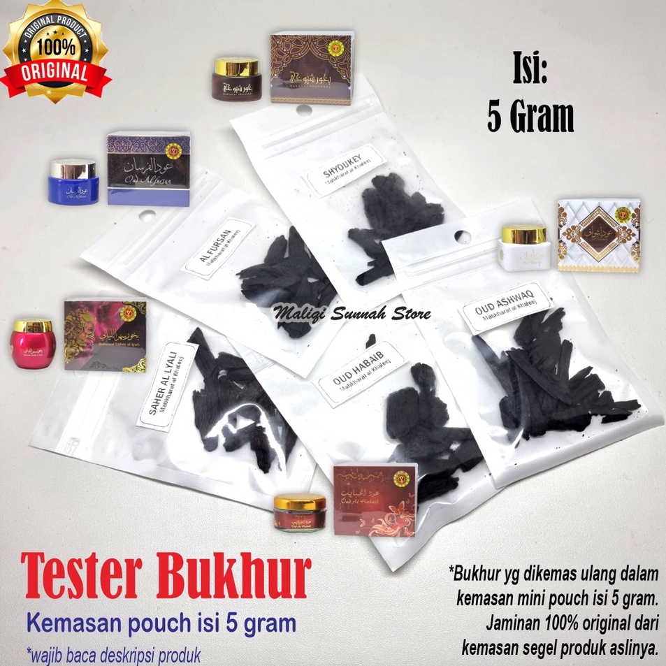 Jual Model Baru Tester Bukhur Kemasan 5 gram (Repack) Terlaris | Shopee ...