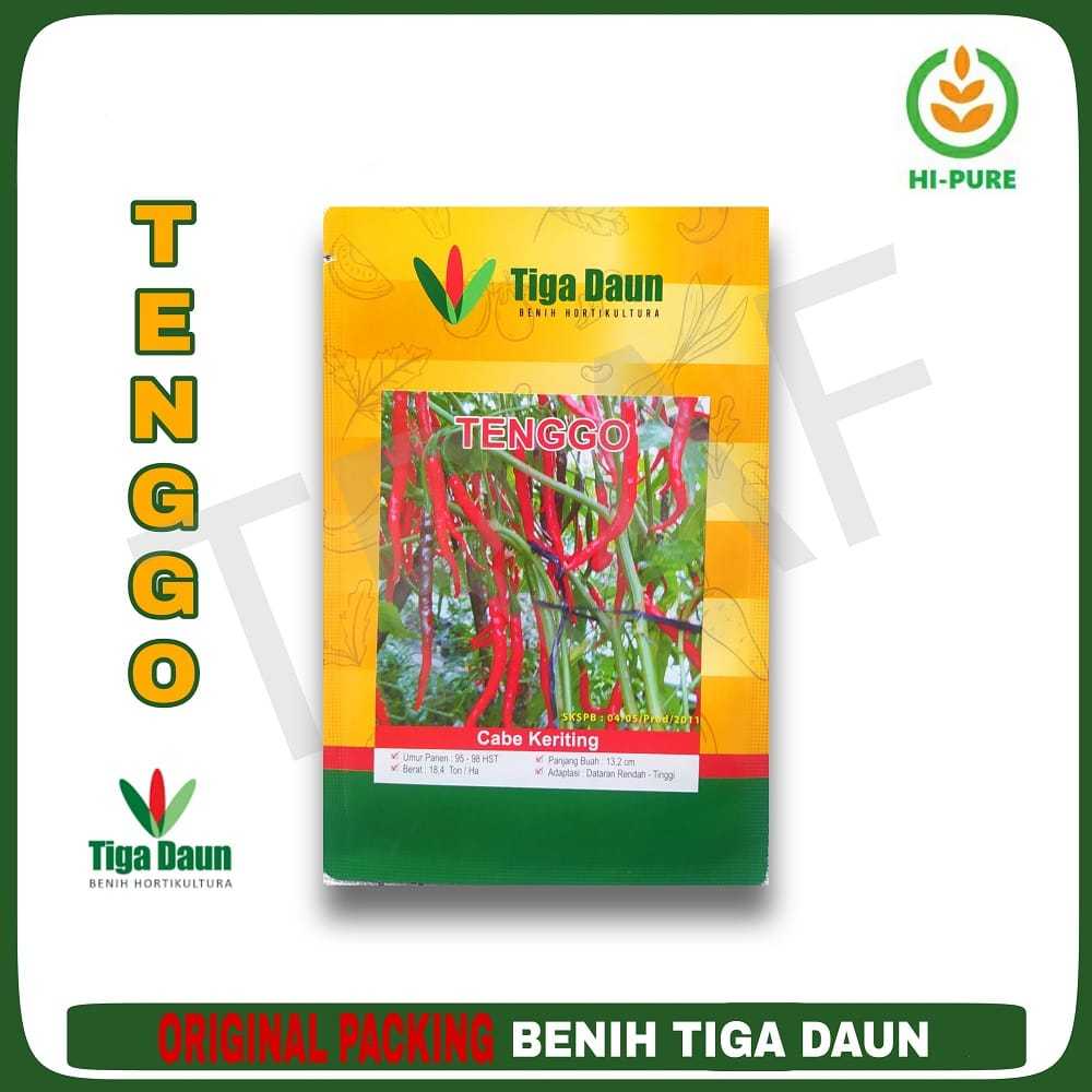 Jual Benih Cabe Cabai Keriting Tenggo Keriting Super Cap Tiga Daun Isi ...
