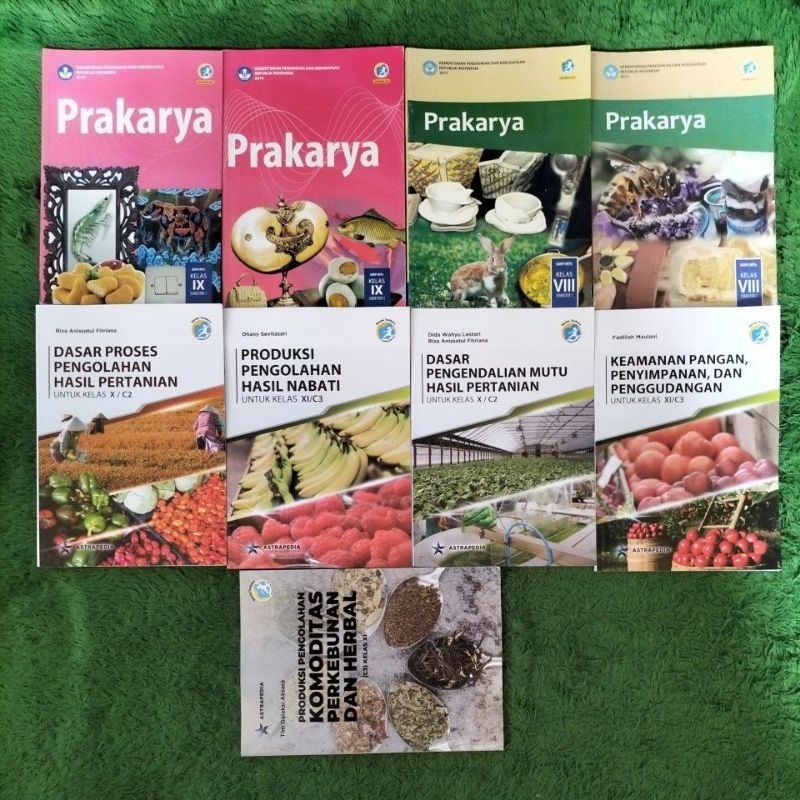 Jual Original Buku Prakarya Dasar Proses Pengolahan Hasil Pertanian