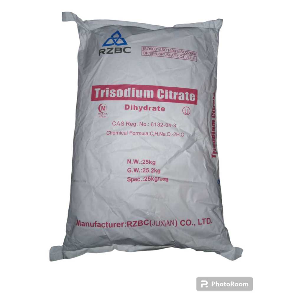 Jual TRI SODIUM SITRAT / TRISODIUM CITRATE Ex RZBC - REPACK 1 KG ...