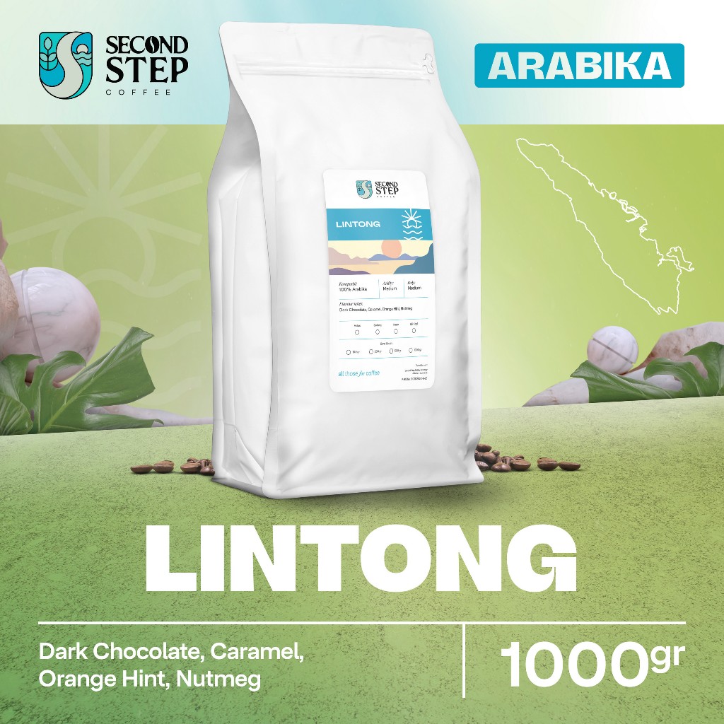 Jual Kopi Arabika Lintong Sumatra Arabica Coffee Roast Beans 1Kg Biji ...