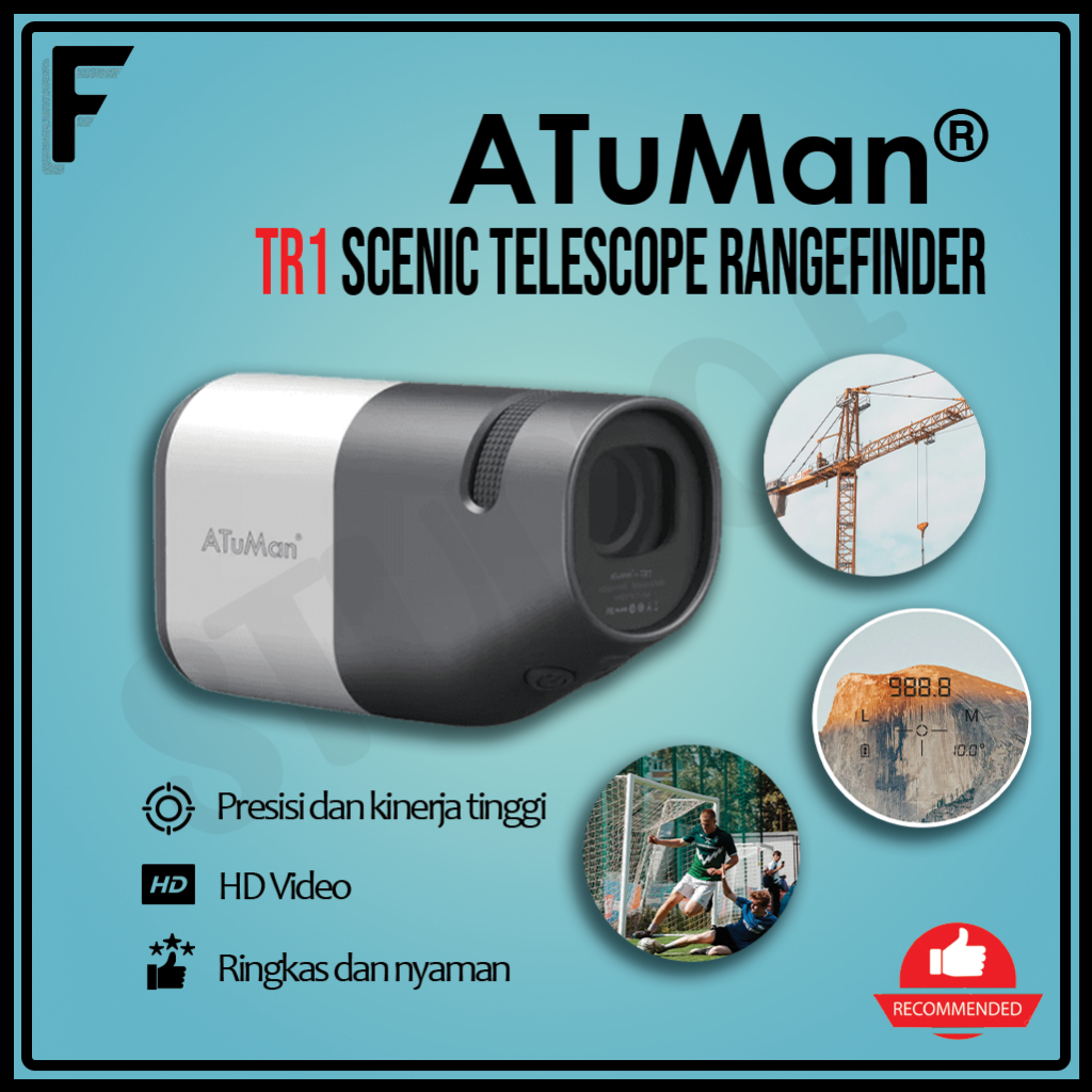 Jual Xiaomi DUKA ATuMan TR1 Laser Rangefinder Telescope 6X Monocular Distance Meter Measuring ...