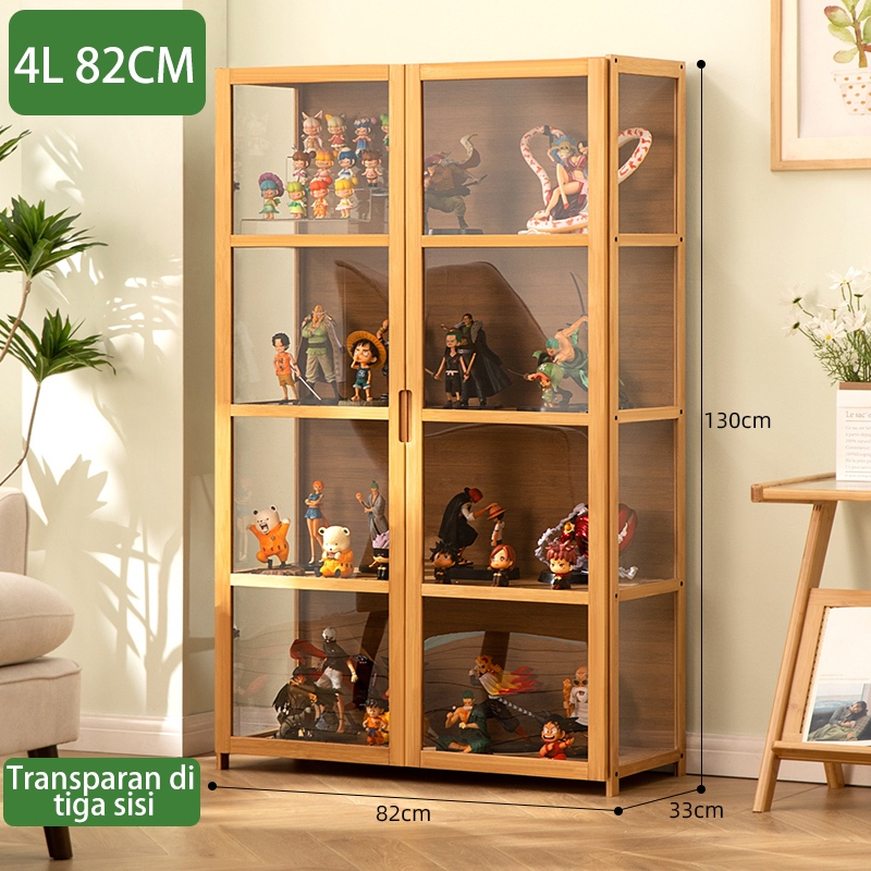 Jual Lemari Pajangan Etalase Akrilik Kaca Transparan Lemari Display ...